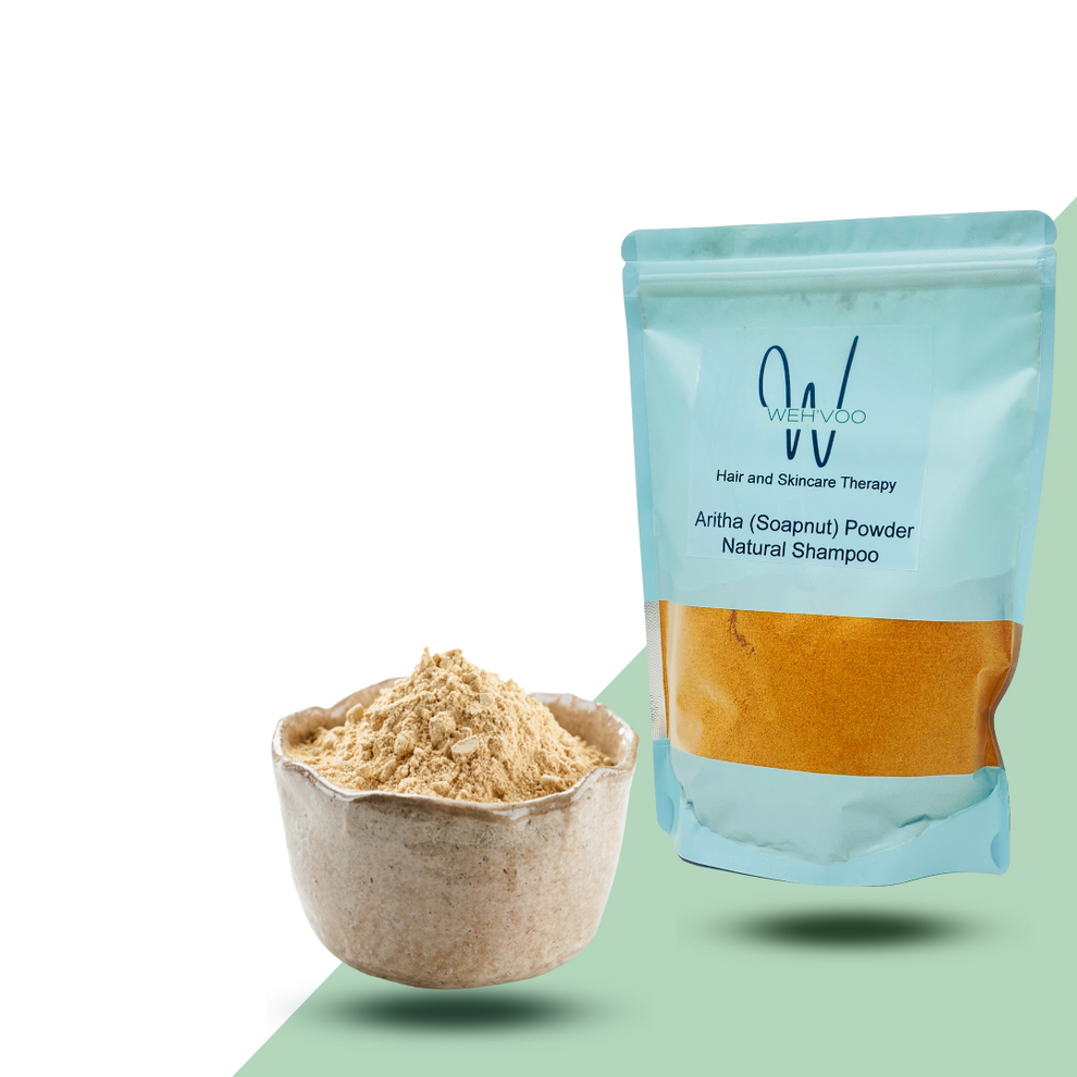 Aritha (Soapnut) Powder, Natural Shampoo – Weh'Voo Beauty